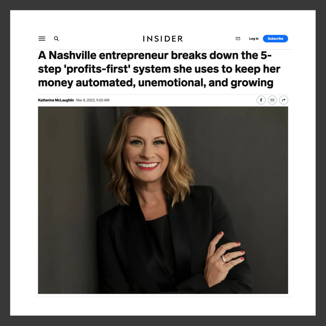 My Personal Finance System... in Business Insider - Ellevated Outcomes